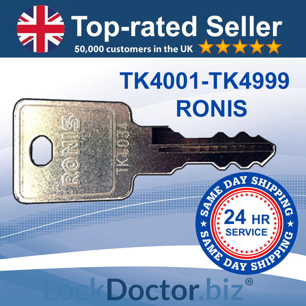 Ronis Locker Keys TK4001-TK4999 | NEXT DAY | LockDoctor.Biz