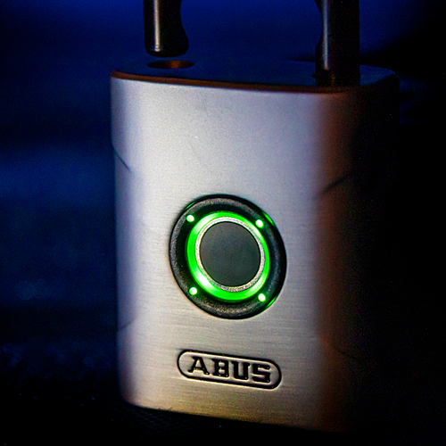 ABUS 57/50 Fingerprint Padlock | NEXT DAY | LockDoctor.Biz